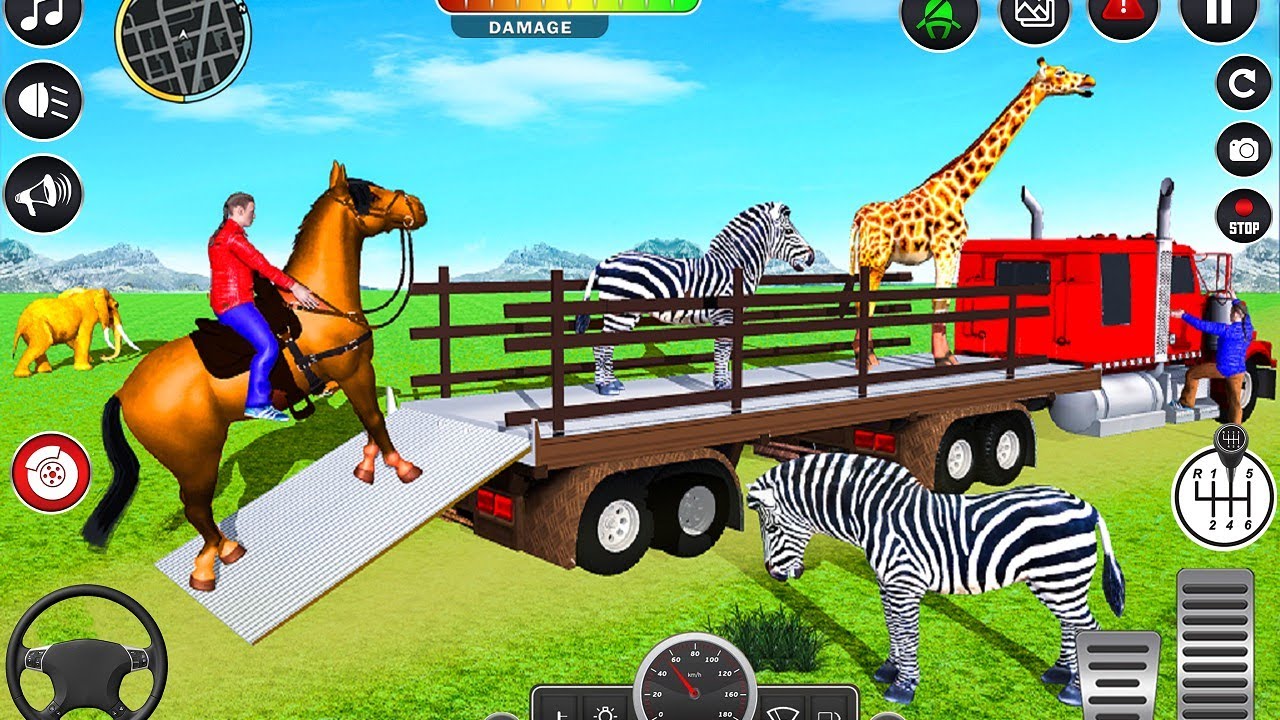 Wild Animal Transport Truck Game 3D - Wild Animals Transport Simulator ...