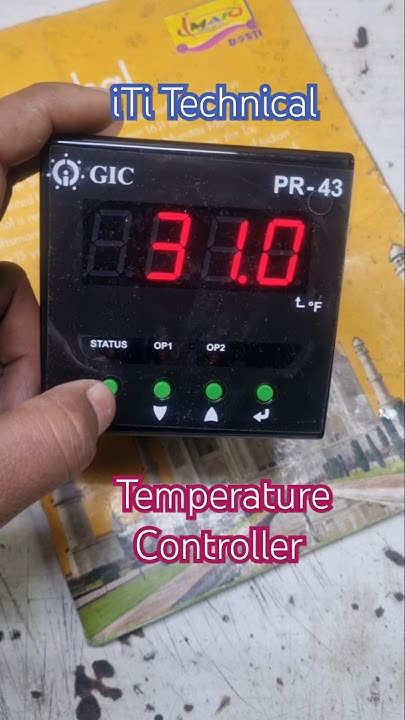 GIC TEMPERATURE CONTROLLER #electrical #electrician #electronic #youtube #video #viral #gic # ...