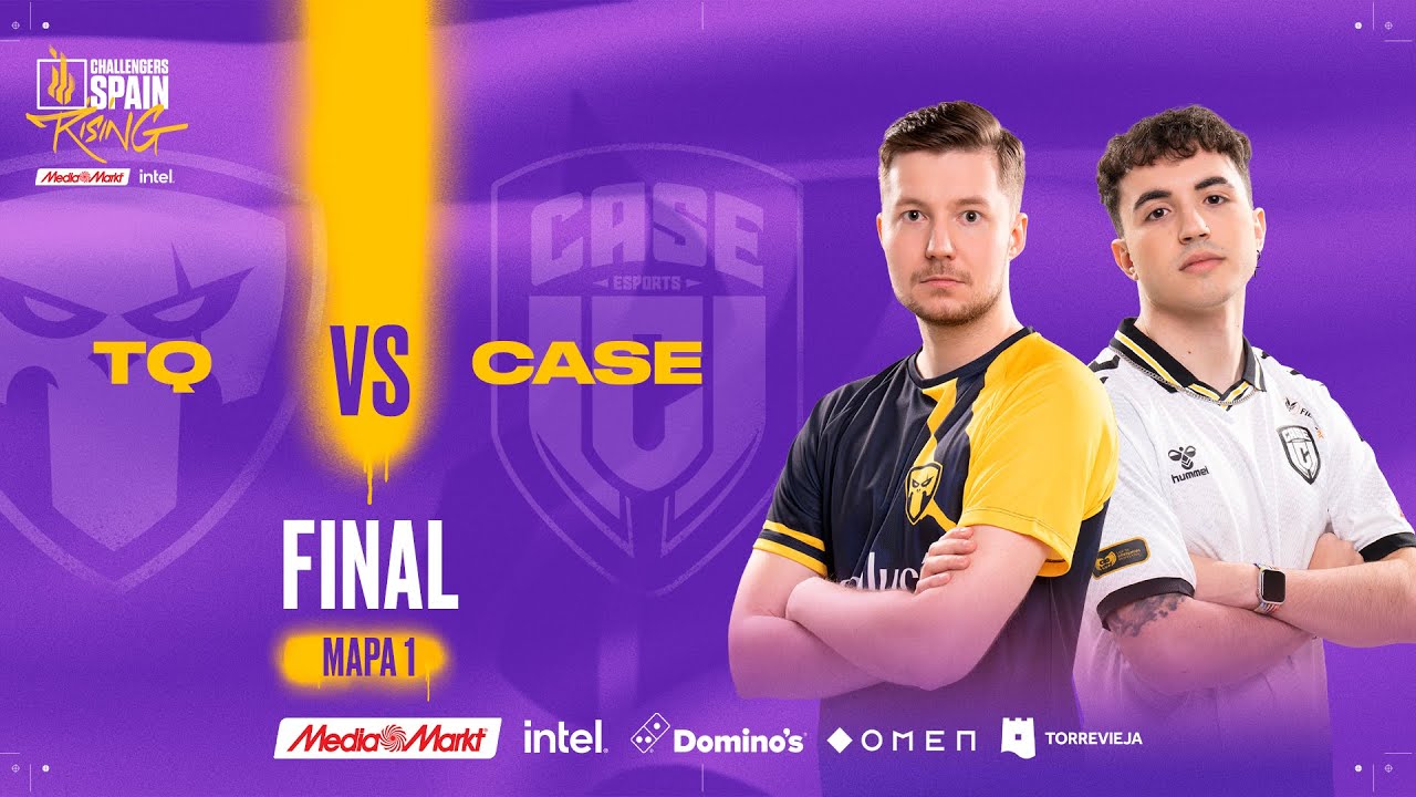 TEAM QUESO VS CASE ESPORTS - FINAL MAPA 1 - CHALLENGERS SPAIN: RISING ...