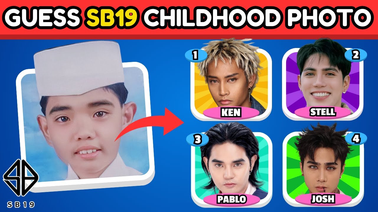 Can You Guess the SB19 Member from Their Childhood Photo? 🌟 SB19 QUIZ ...