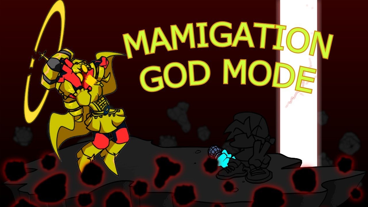 MAMIGATION GOD MODE CLEAR!!! - FNF VS MAMI GOD MODE MOD - YouTube