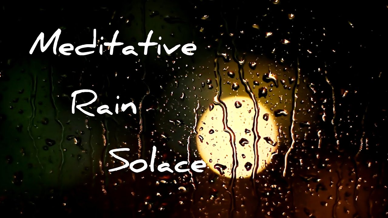 RAINING Solace | 3h of calm music and RAIN SOUNDS | Relaxing Sleep | Deep Sleep | Stress Relief ...