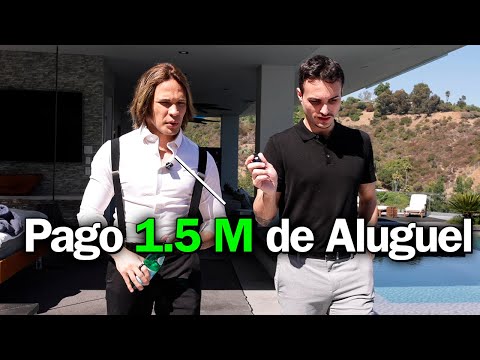 Conheci a Mansão de R$ 400 Milhões do Thiago Finch em Los Angeles