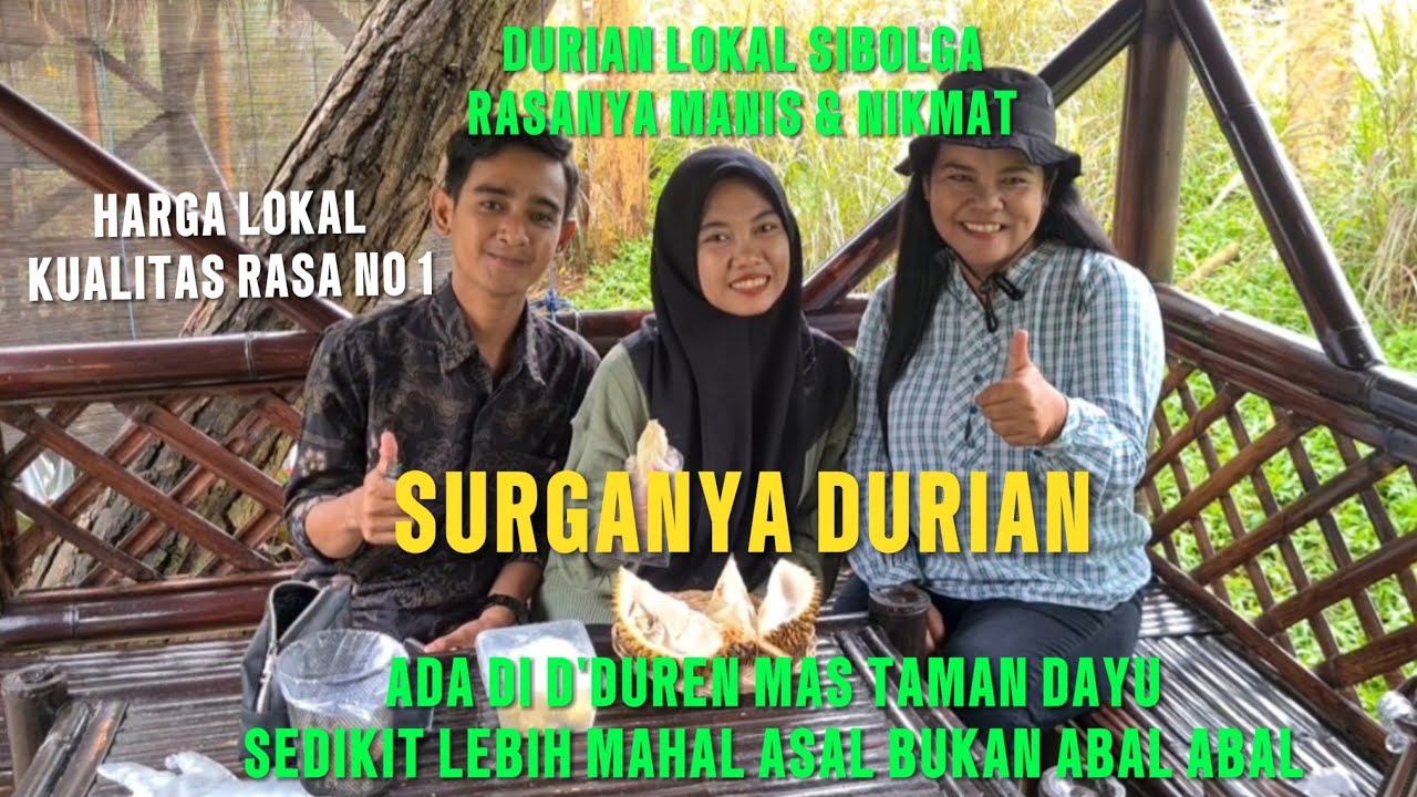 SURGANYA DURIAN ADA DI D'DUREN MAS TAMAN DAYU-SEDIKIT LEBIH MAHAL ASAL ...
