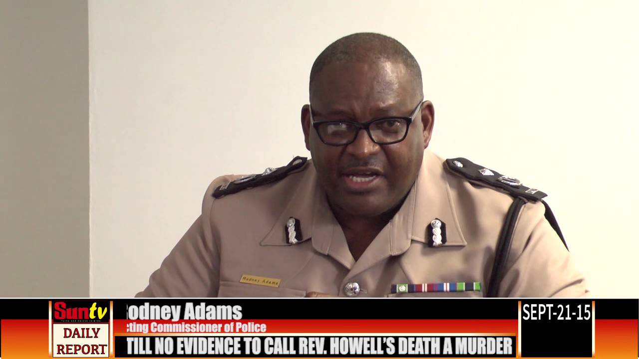 POLICE PRESS CONFERENCE ON REV. CONRAD HOWELL'S DEATH - YouTube
