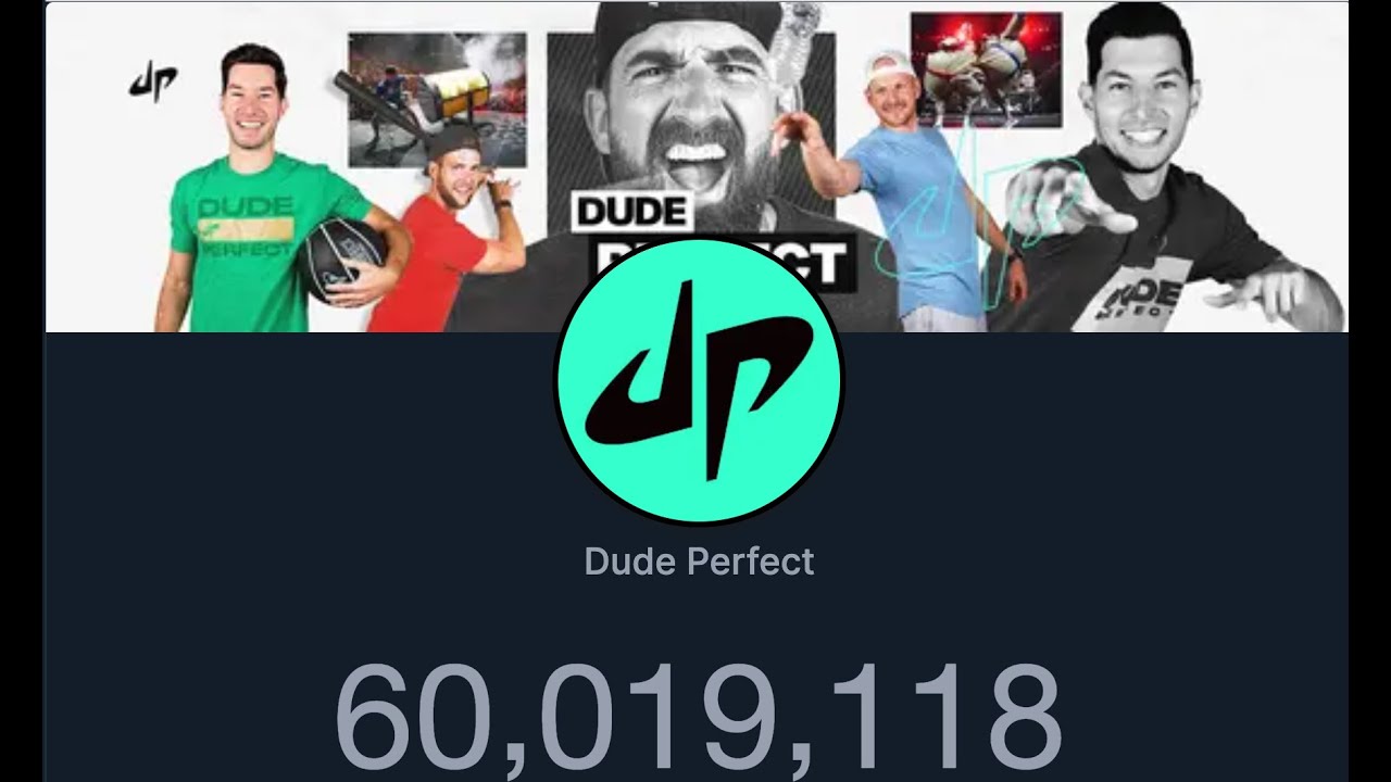 Dude Perfect hits 60 million Subscribers - YouTube