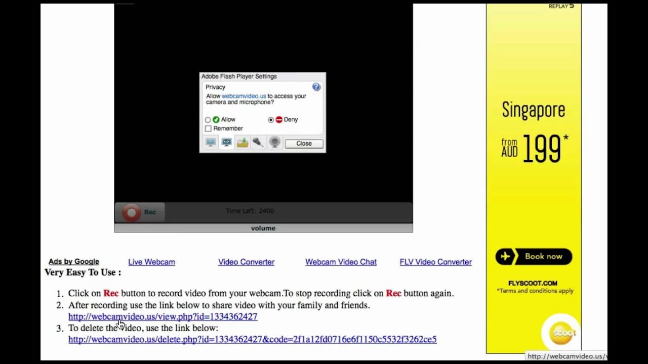 How to Record Your Face Online with a Webcam - YouTube