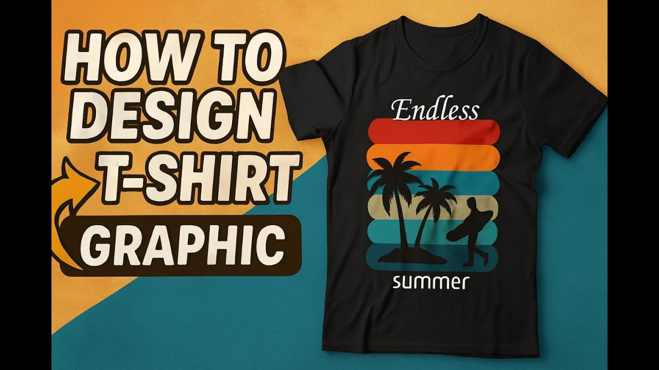 How to Design T-Shirts Like a Pro (Step-by-Step Guide) - YouTube