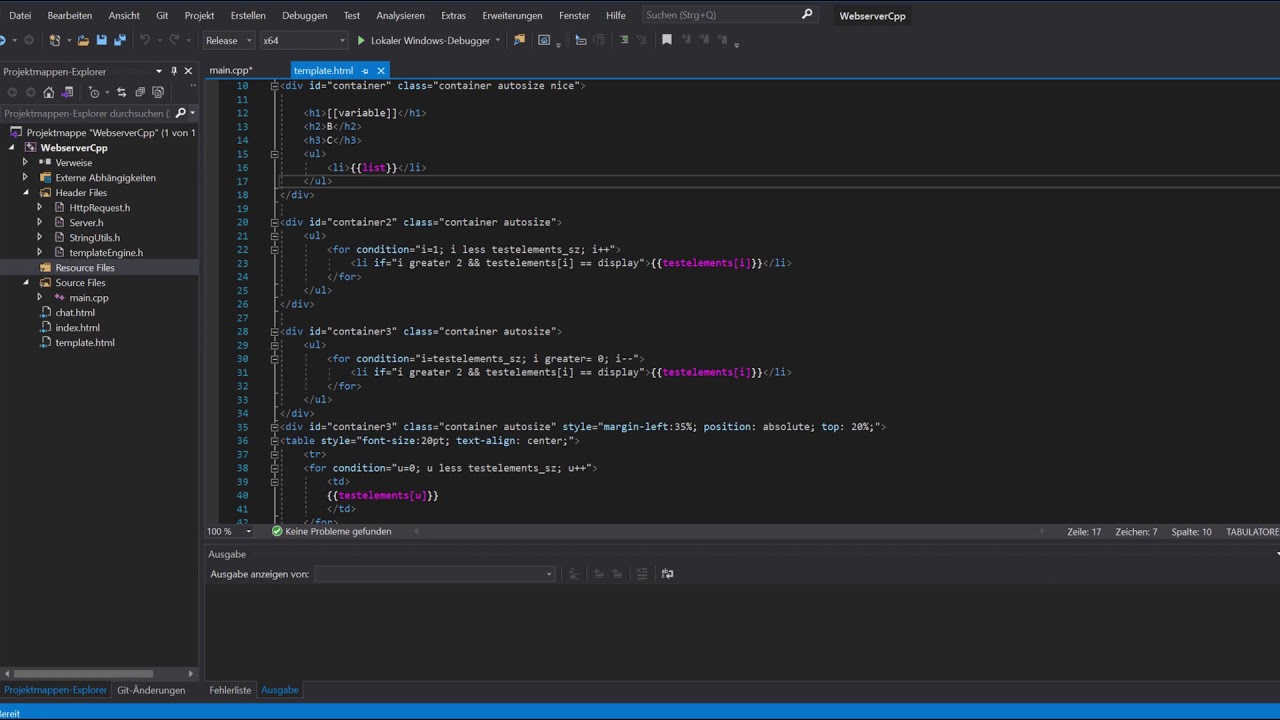 How To Make A Website With C Webserver Windowslinux Template Engine Included