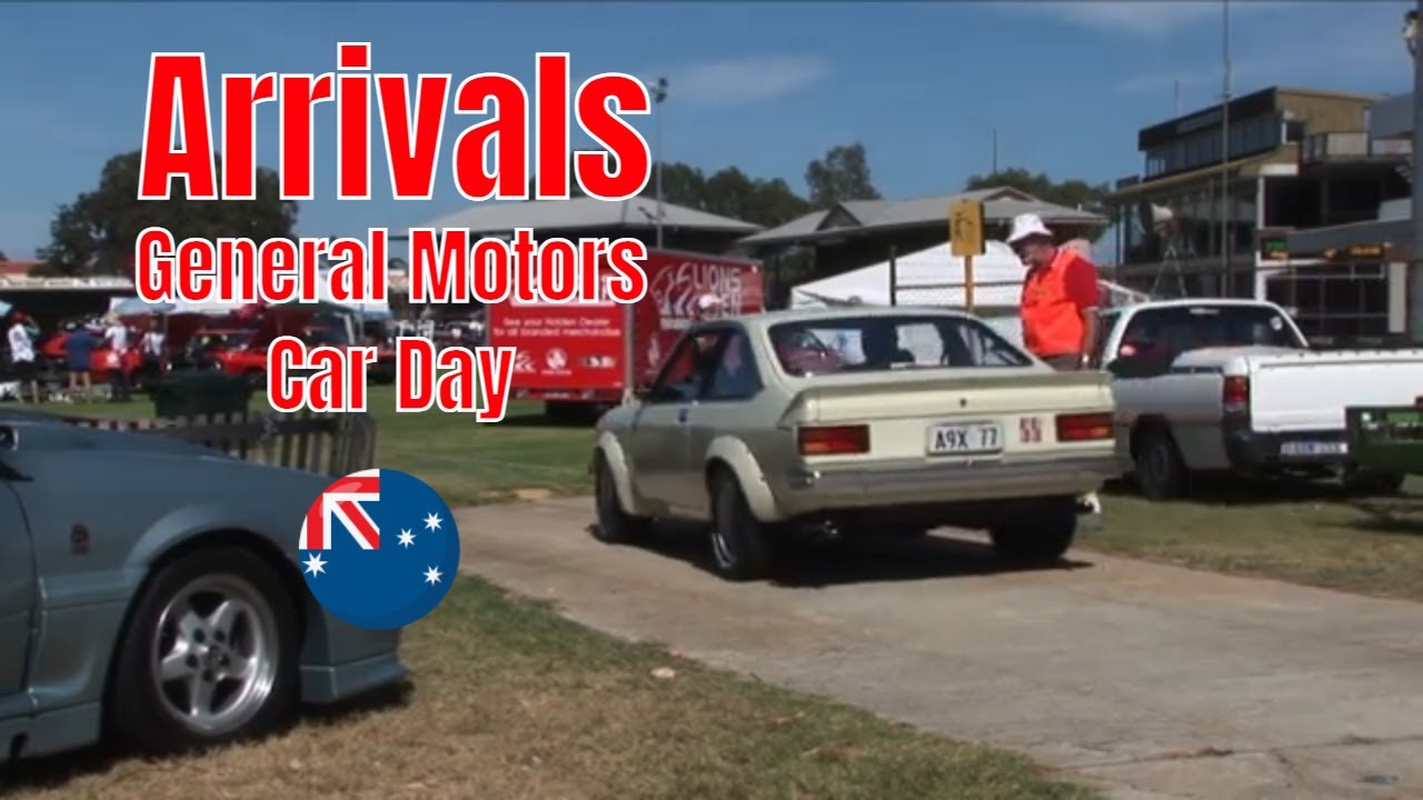 'General Motors Day' Car Show Arrivals at Bassendean Oval Western ...