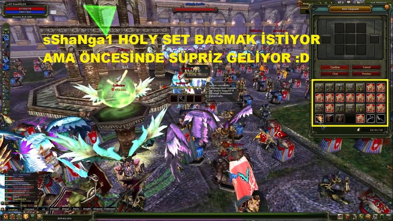 sShaNga1 | Holy Set Basmak İçin Anvil Başına Geçiyor | Önce Süpriz Bir ...