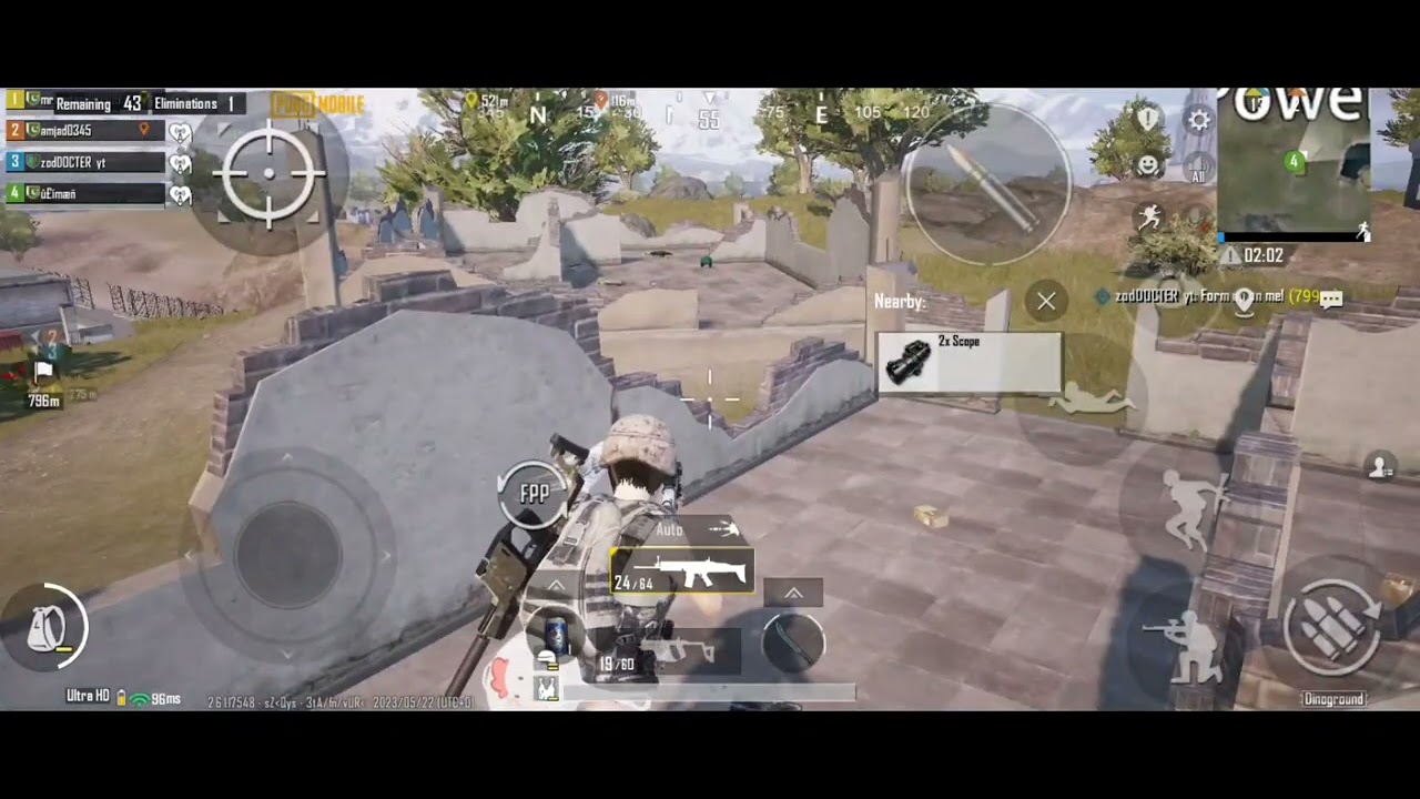 PBG mobile game play - YouTube