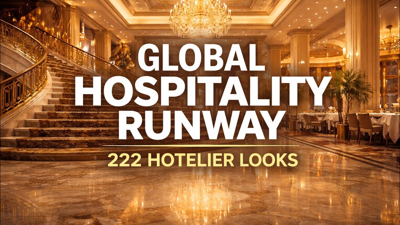 222 Hotelier Looks — A Global Hospitality Runway - YouTube