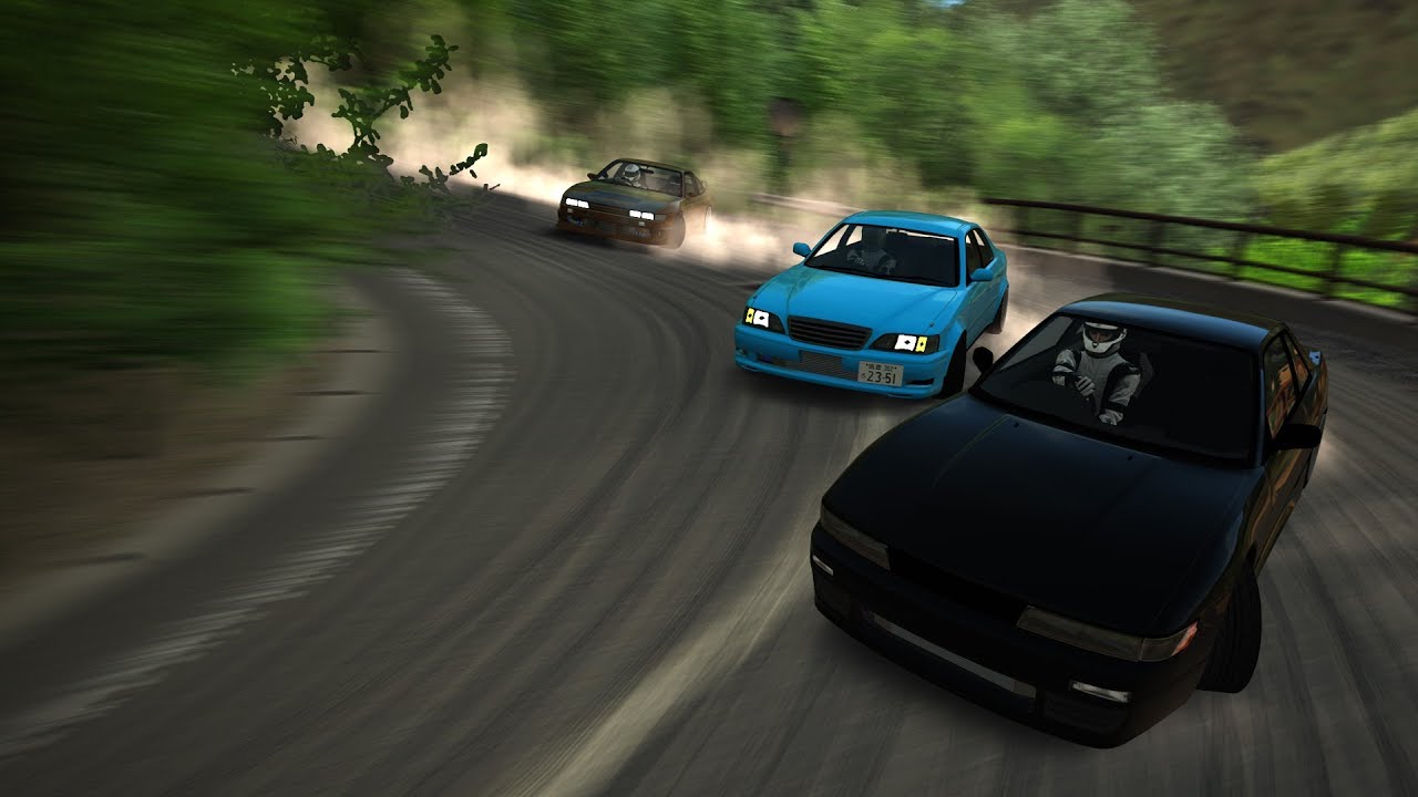 Touge Union Drift Life 4 Server Happogahara - YouTube