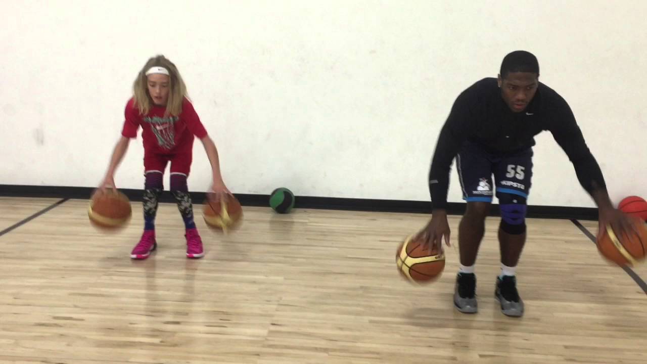 Basketball training with Ken and Frank - YouTube