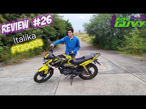 Review #26 Italika Ft200Ts ~ La Italipulsar - YouTube