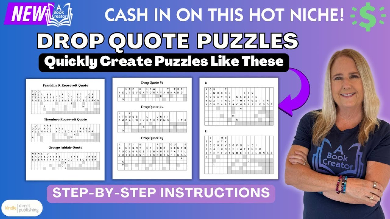 🎥 How to Create Professional Drop Quote Puzzles in Minutes—See It to ...