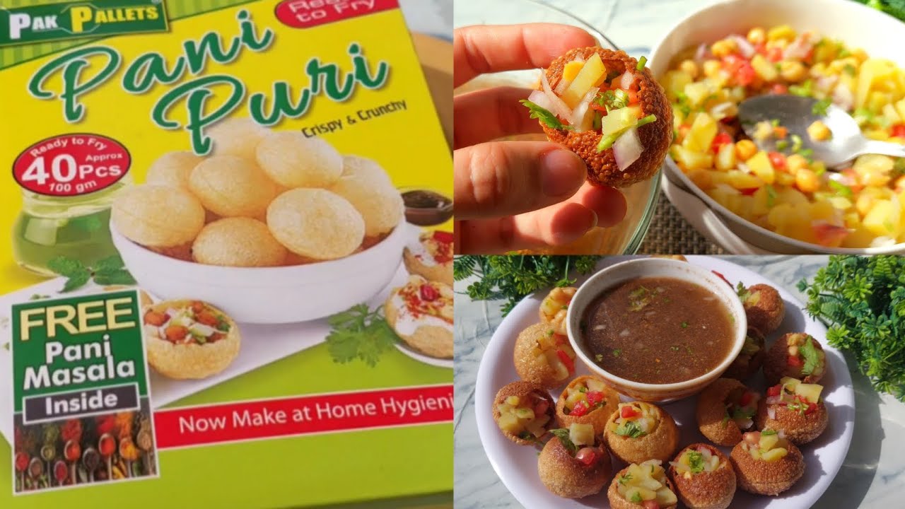 Gol Gappay Recipe| Pani Puri Recipe | Redy to Fry Gol Gappay |Easy to ...