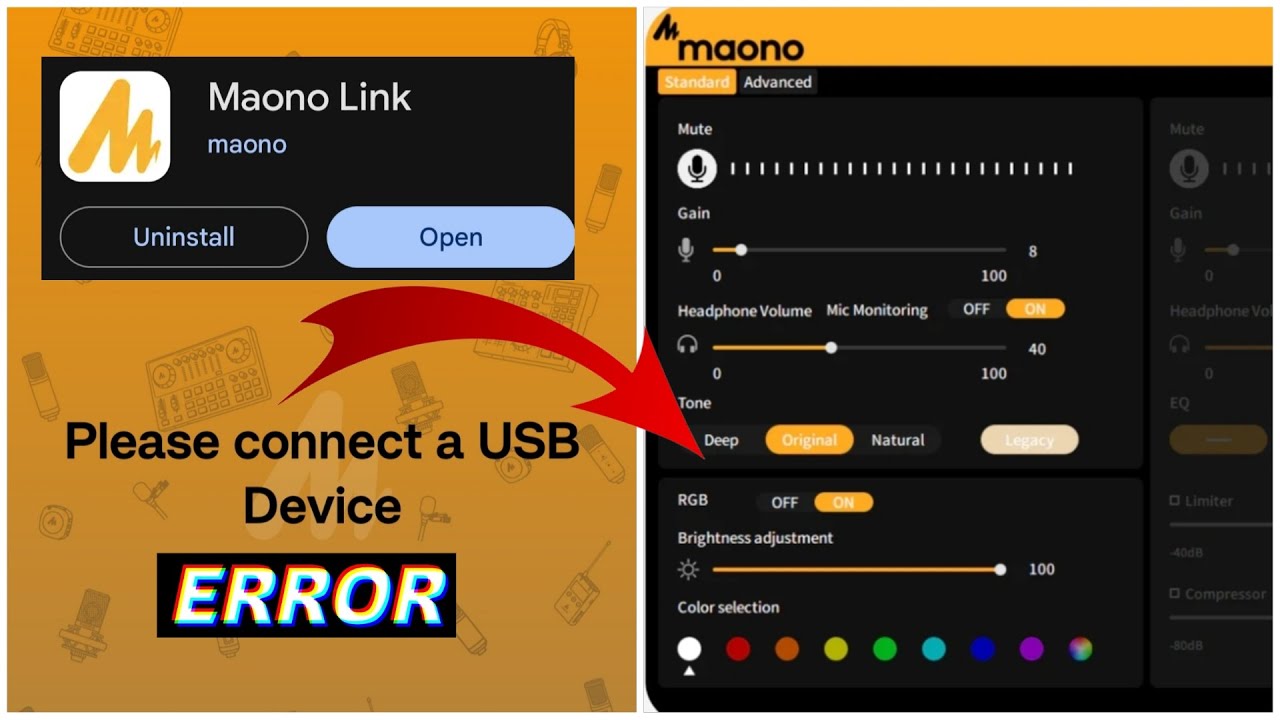 Maono Link Application Issues|Maono PD200x USB /XLR Dynamic Condenser Microphone |‎@MaonoGlobal ...