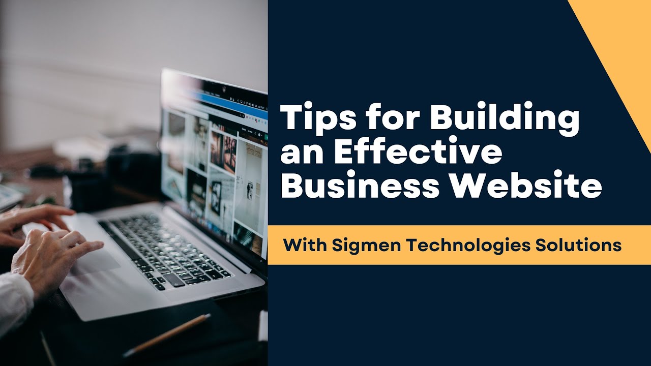 Build Effective Business Website with Sigmen Technologies Solutions ...