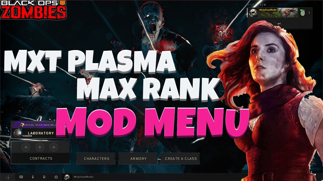 🔥NEW FREE [PC] BO4 UNLIMITED PLASMA & MAX RANK MOD MENU FOR FREE [ALL ...