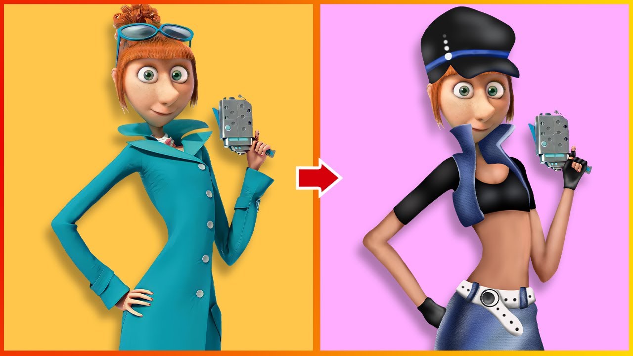 Despicable Me: Lucy Wilde Transformation - Disney Glow Up ...