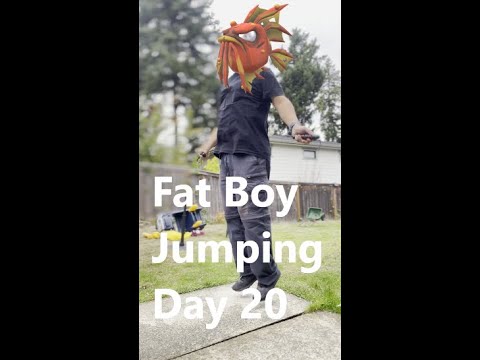 Fat Boy Jumping: Day 20 - YouTube