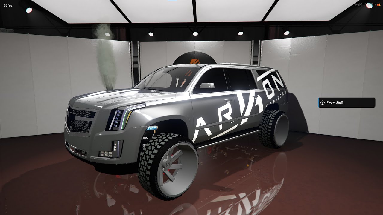 Fivem Cadillac Escalade Platinum | Off Road - YouTube