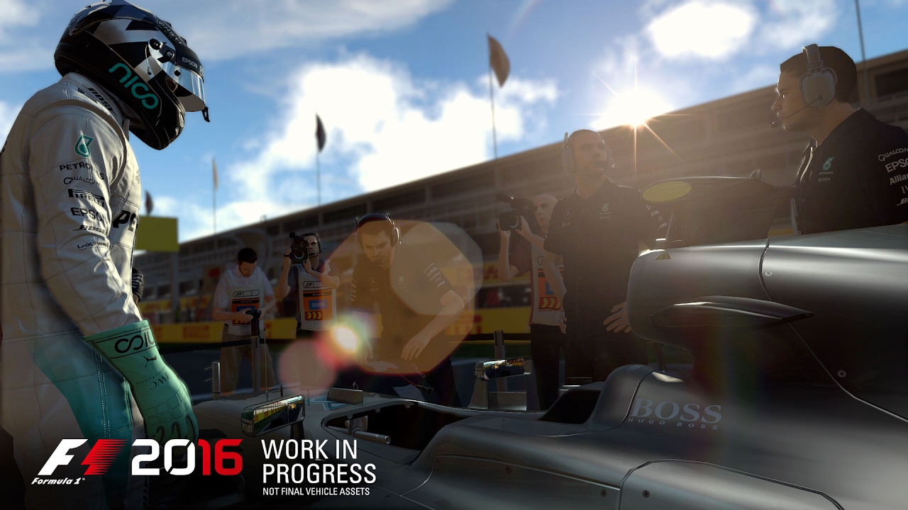 F1 2016 PS4 Pro Gameplay Melbourne @ Ferrari - YouTube
