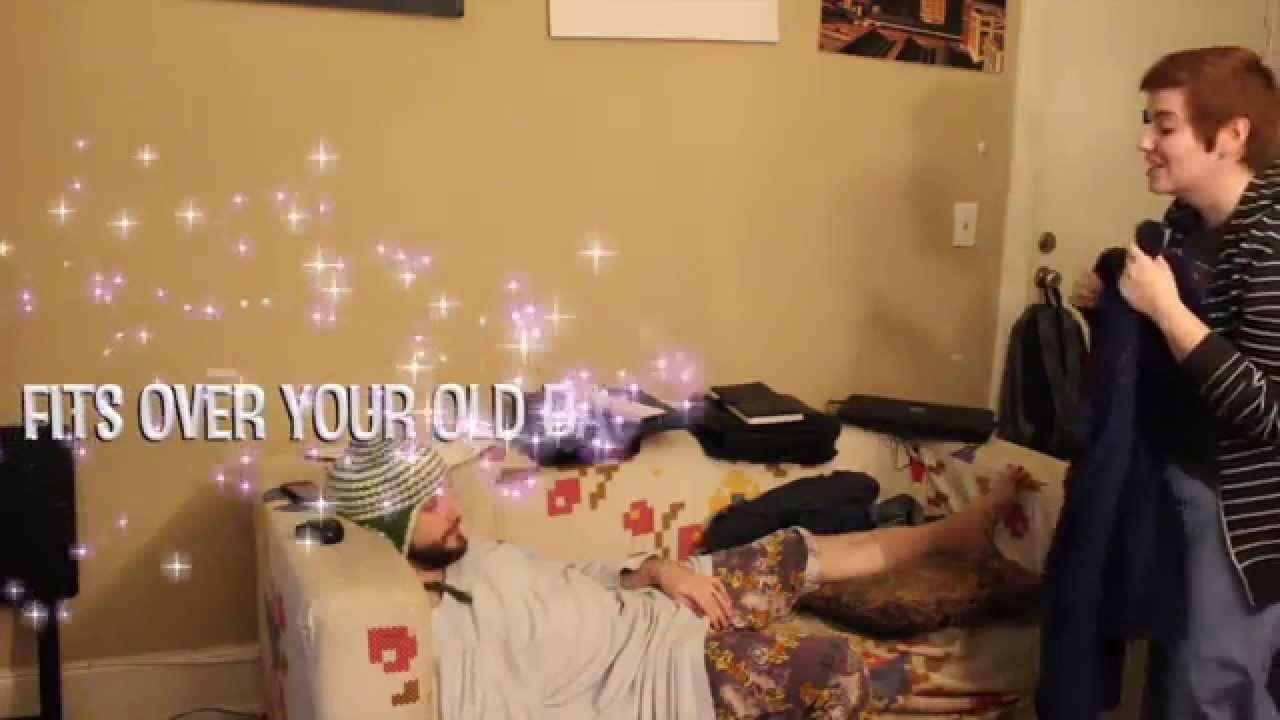 The Backwards Blanket Robe 2.0 - YouTube
