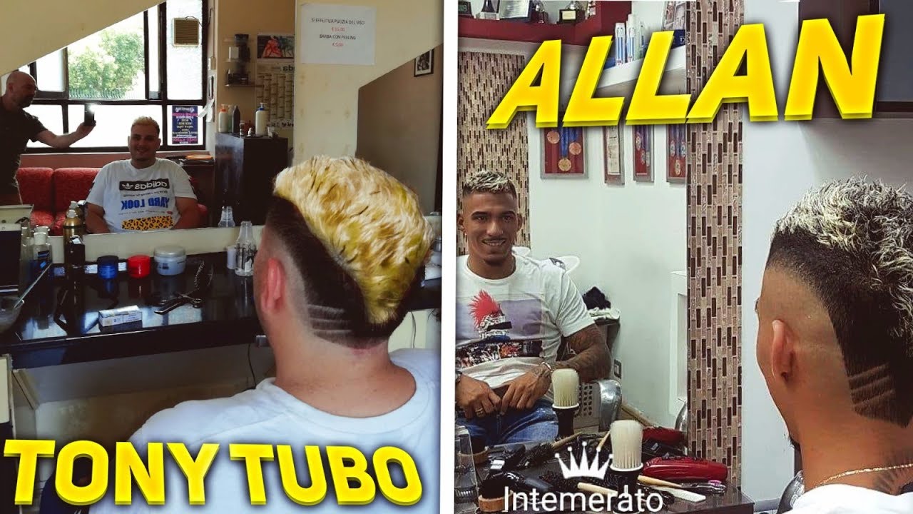MI SONO FATTO I CAPELLI COME ALLAN!! TONY TUBO BIONDO!!! - YouTube
