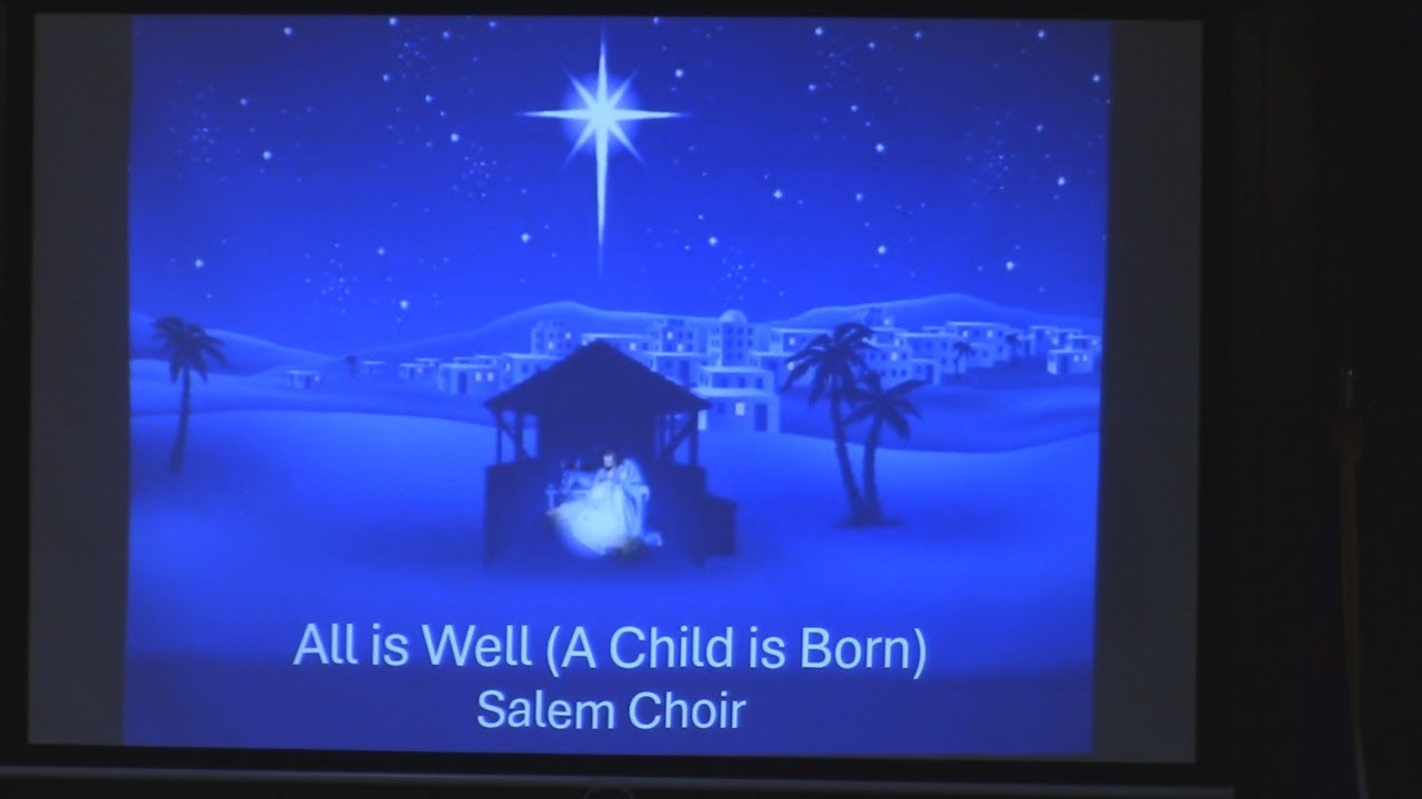 "All Is Well (A Child Is Born)" - SGF Choir - 12/21/2025 - YouTube