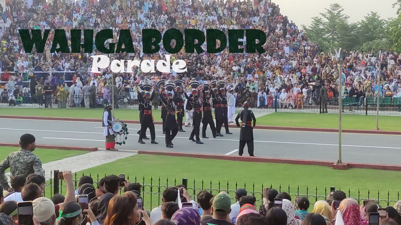 Wahga Border Lahore Parade (Aug 2023) - YouTube