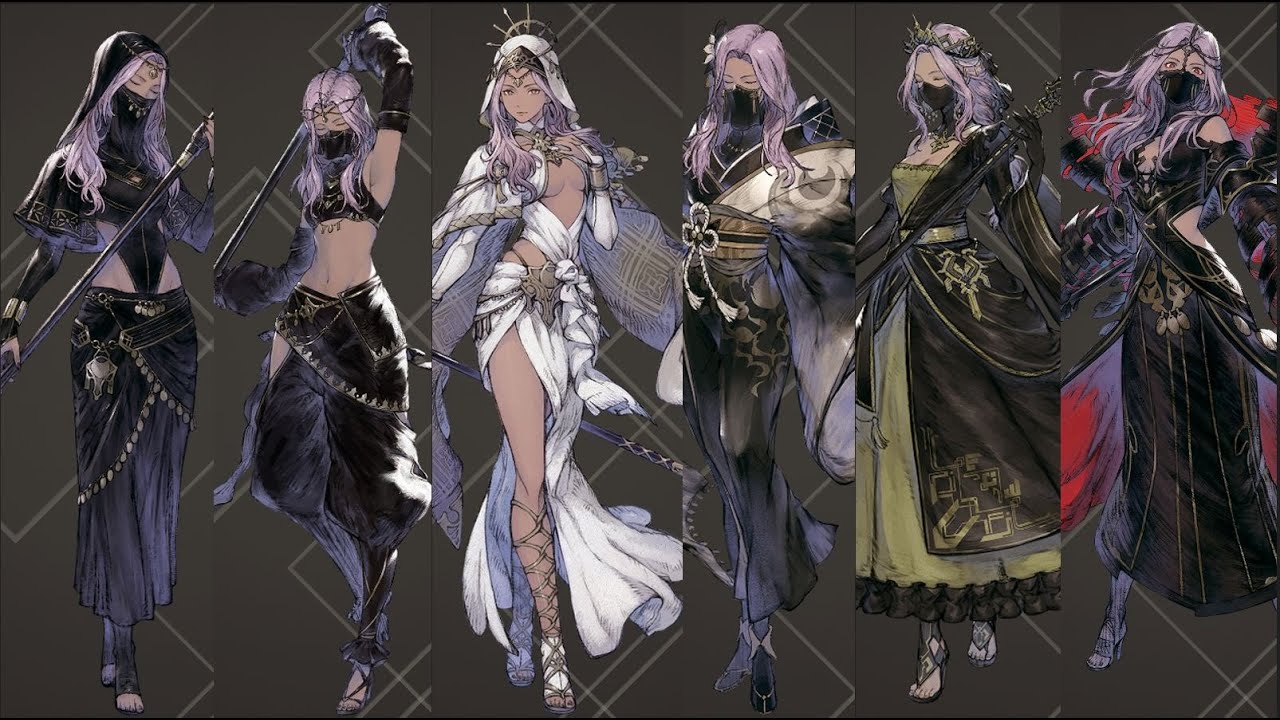 Nier Reincarnation - Sarafa Costume and Skill - YouTube