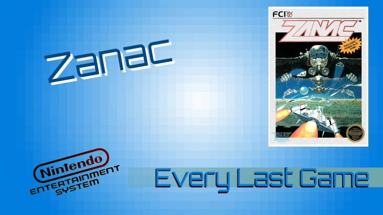 Zanac (Nintendo NES) - Gameplay - YouTube