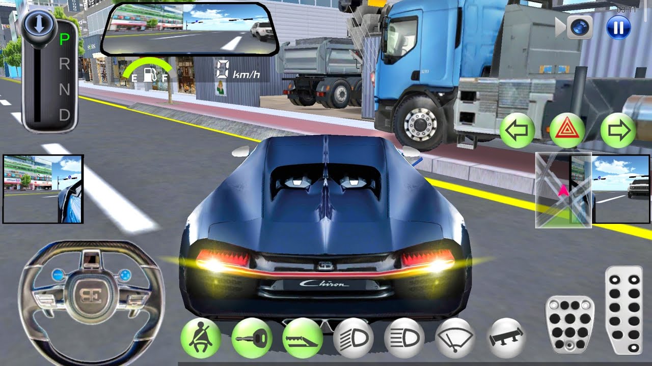 Bugatti and Truck City Driving Game: 3d Driving Class: Car Game Android ...