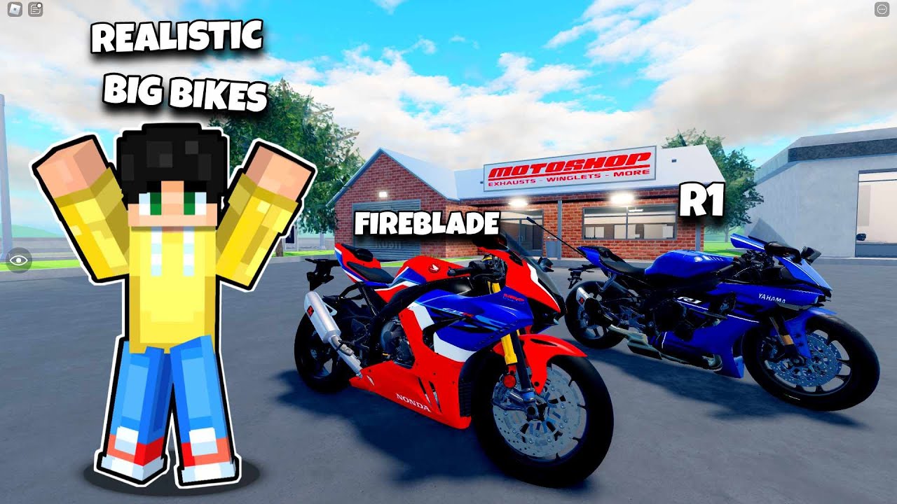 BUMILI KAME NG REALISTIC BIG BIKE HONDA FIREBLADE at YAMAHA R1 sa ...