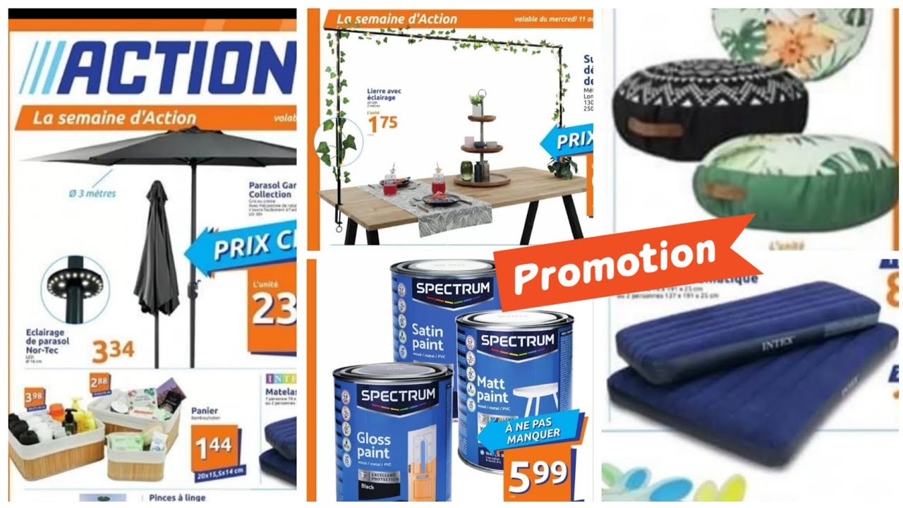 CATALOGUE ACTION ️PROMO DES LE MERCREDI 11 MAI 22 #catalogueACTION # ...
