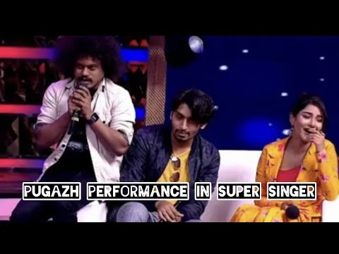 Pugazh and Pavithra comedy in super singer - YouTube