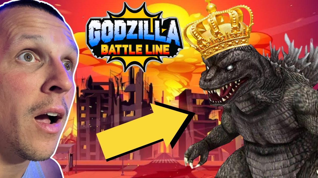 Becoming KING OF THE MONSTERS In Godzilla Battle Line! - YouTube