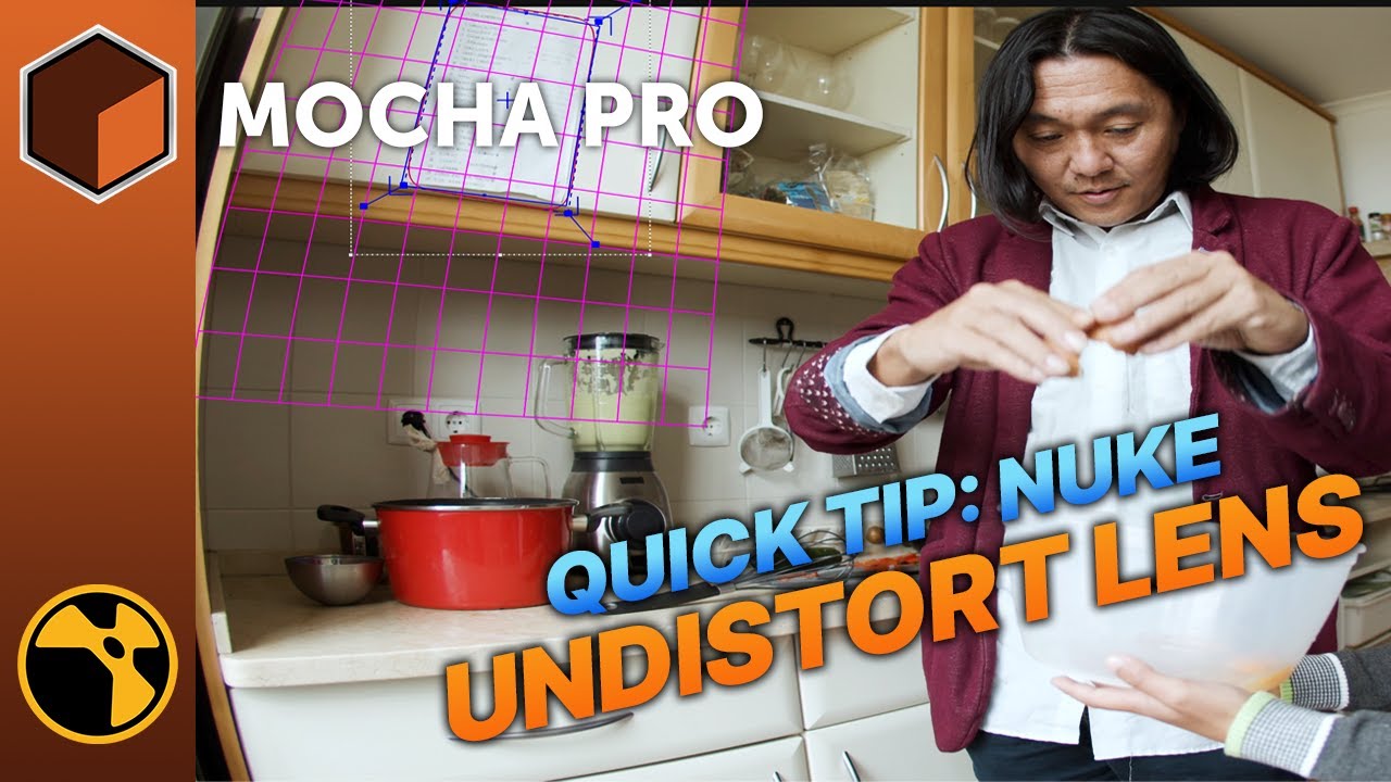 Mocha Pro Quick Tip: Lens Distortion and STMaps in Nuke - YouTube