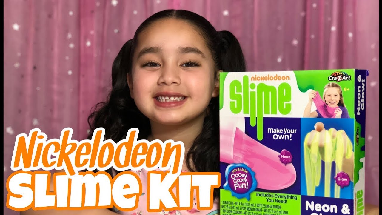 Nickelodeon Slime Kit | Toy Review | Unboxing - YouTube