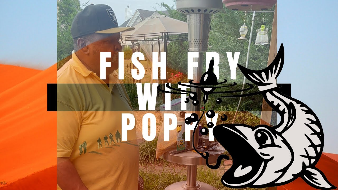 Fish fry wit my pops and uncle don - YouTube