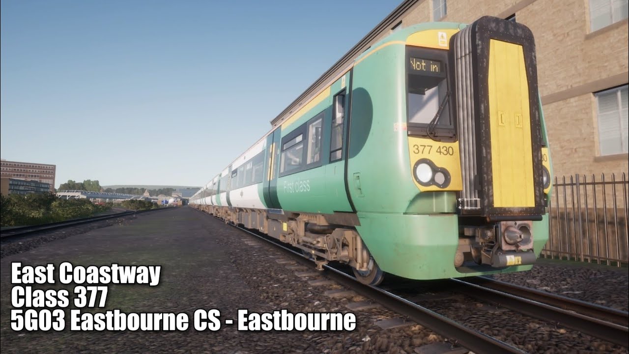 TSW ECW 5G03 Eastbourne CS - Eastbourne Class 377 - YouTube