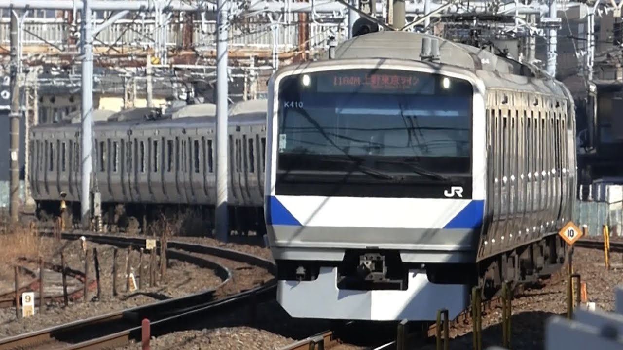 JR東日本 E531系 K410編成+？編成 常磐線 北松戸駅 - YouTube