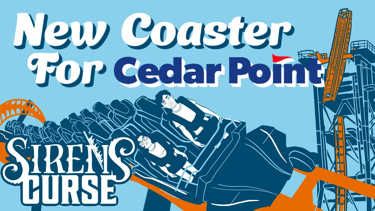 Siren's Curse: New Tilt Coaster coming to Cedar Point! - YouTube
