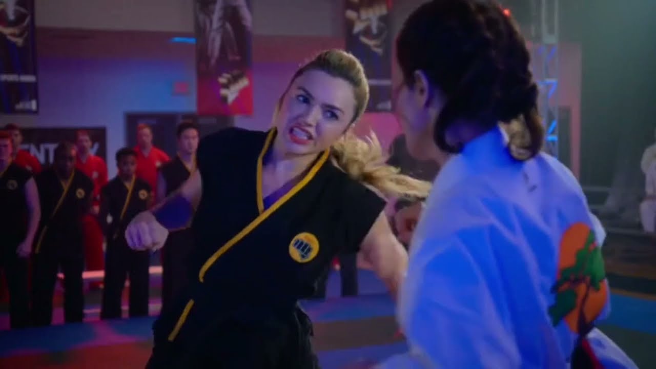 Sam Vs Tory/ Cobra Kai Ganha o Torneio - Cobra Kai 04X10 - YouTube