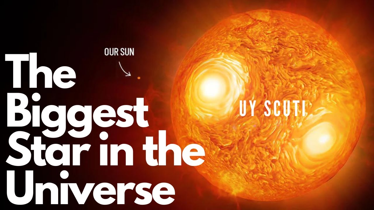 The Biggest Star in the Universe: UY Scuti / IS AN INCREDIBLY LARGE ...