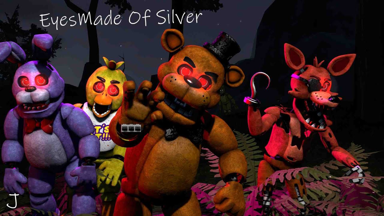 Eyes Made Of Silver (FNaF/Speedart) - YouTube