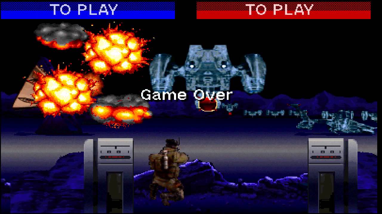 95 Terminator 2: Judgment Day Attract Mode Intro USA Arcade Version ...
